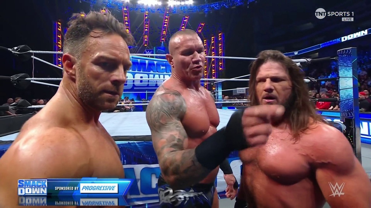 WWE SmackDown: The Bloodline Taken Out By Randy Orton, LA Knight And AJ ...
