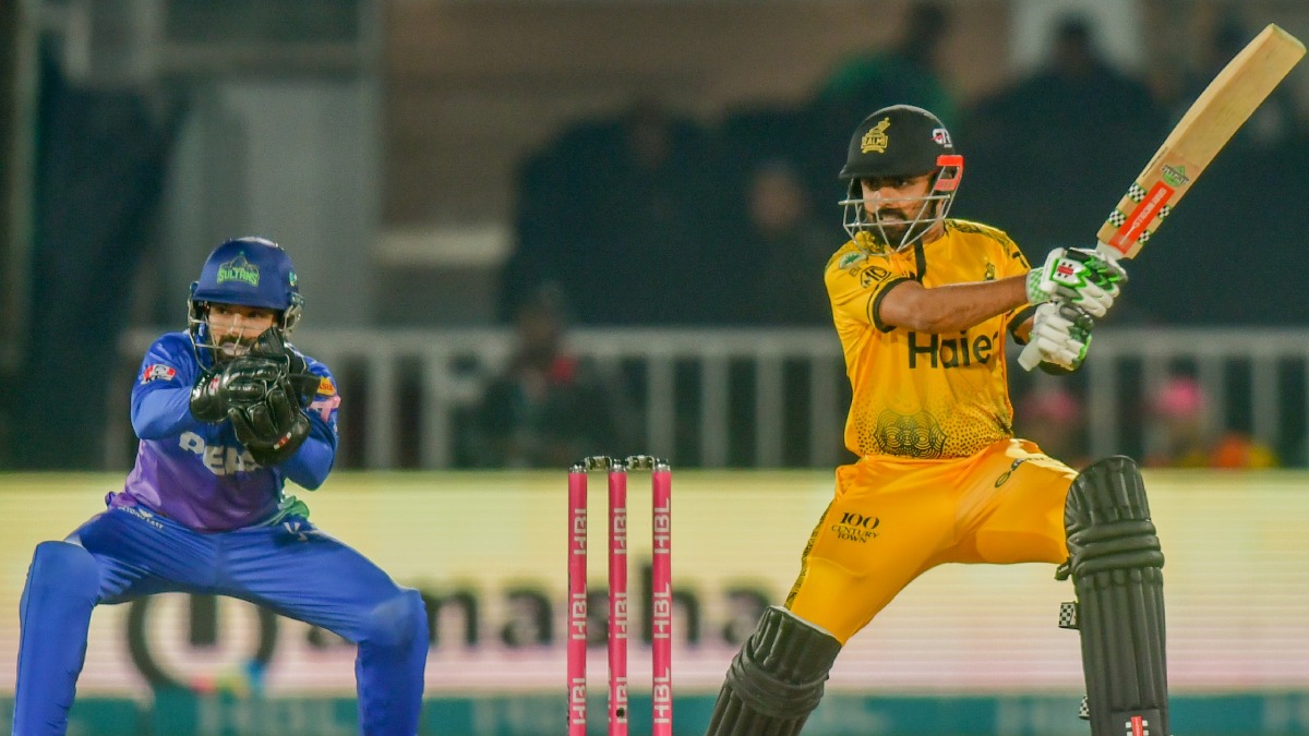 PSL Match Result: Babar Azam Stars As Peshawar Zalmi Beat Multan ...