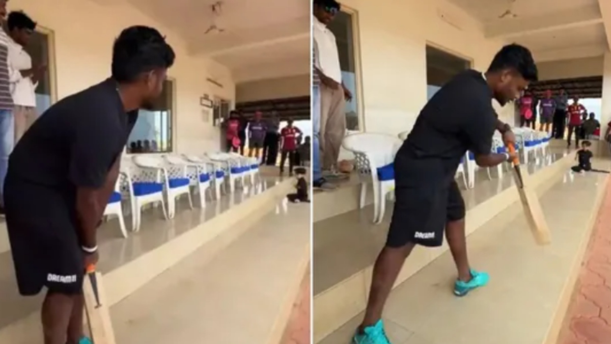 Sanju Samson's Heartwarming Gesture; Plays Cricket with Specially-Abled ...