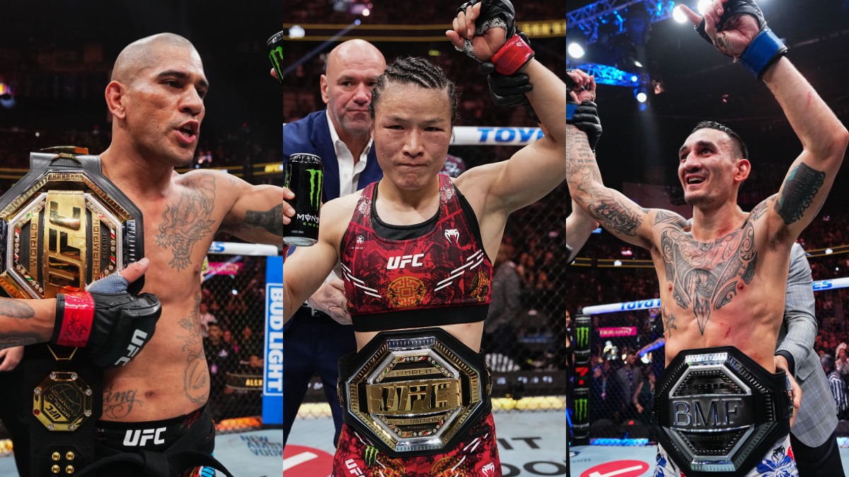 UFC 300 Results: Alex Pereira and Zhang Weili Retain Titles; Max ...