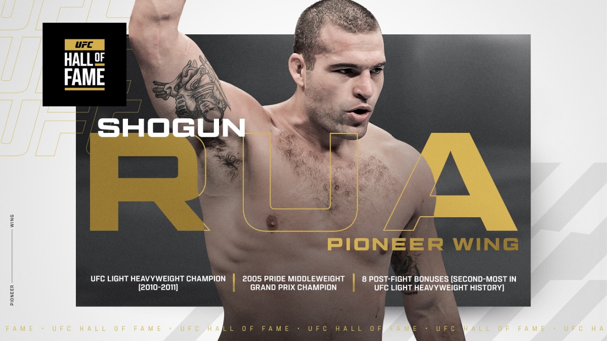 UFC Hall of Fame 2024: Mauricio 'Shogun' Rua Inducted Into HOF Pioneers ...