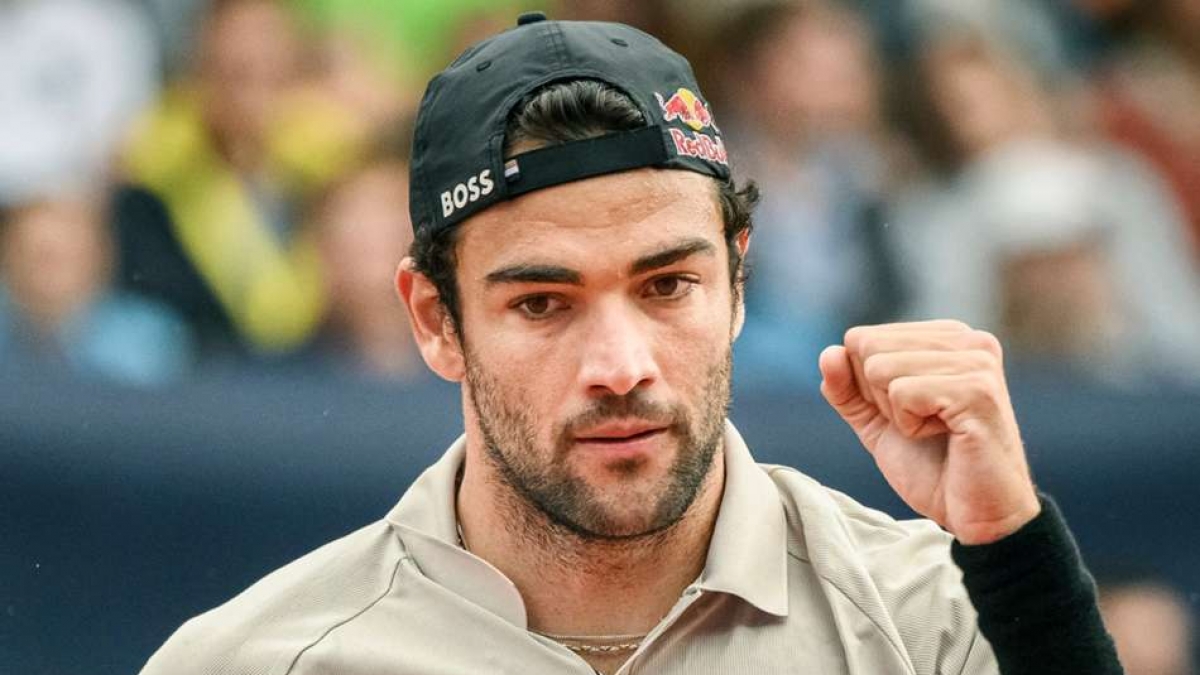 Matteo Berrettini dominates Quentin Halys to win second Swiss Open ...